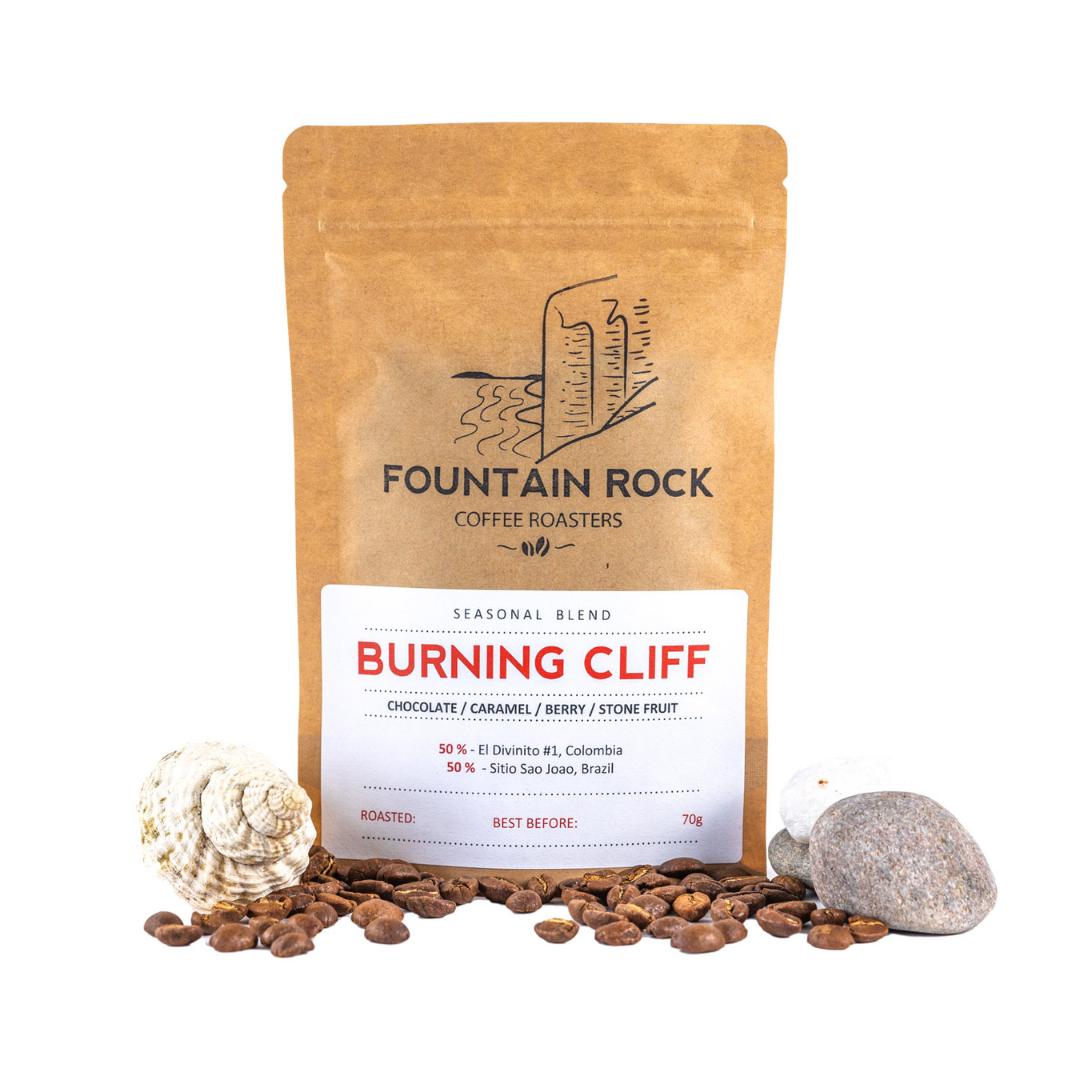 Burning Cliff Seasonal Blend Mini Bag Packs – Fountain Rock Coffee Roasters